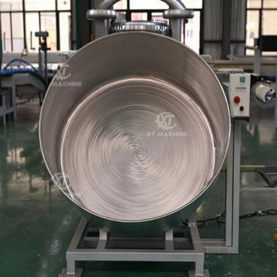 China 100kg/h Capacity SUS304 Peanut Coating Machine For Low Noise Non-Pollution And Easy To Clean Nut Processing for sale