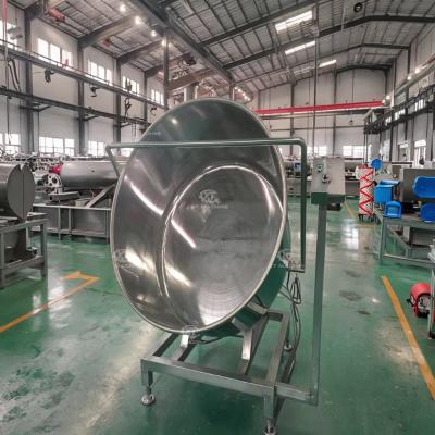 China 100kg/h Capacity SUS304 Peanut Coating Machine For Low Noise Non-Pollution And Easy To Clean Nut Processing for sale