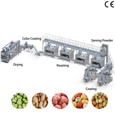 China 500-1000kg/h Peanut Coating Machine with Uniform Coating and Even Baking for Cost-Effective Nut Processing for sale