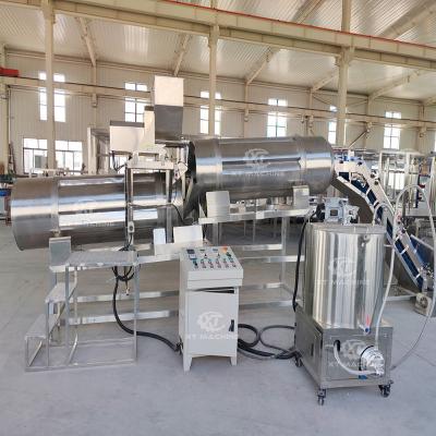 China 500-1000kg/h Peanut Coating Machine with Uniform Coating and Even Baking for Cost-Effective Nut Processing for sale