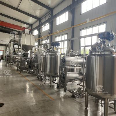 China High Efficiency Dual Stage Grinding Capability Peanut Butter Processing Equipment Peanut Butter Making Machine and Packaging for sale