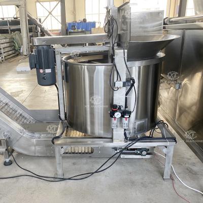 China Commercial Fully Automatic Frying Machine For Nuts Processing Plant Peanut Cashew Nut Production Line 350-400kg/h for sale