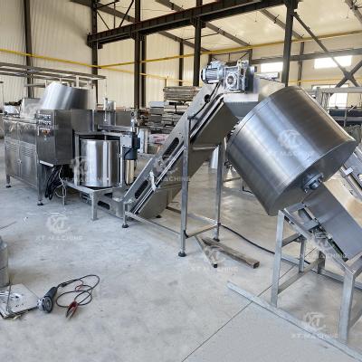 China Industrial Nut Frying Production Line Fried Nut Snack Making Machine Suitable for Food Processing Plants for sale