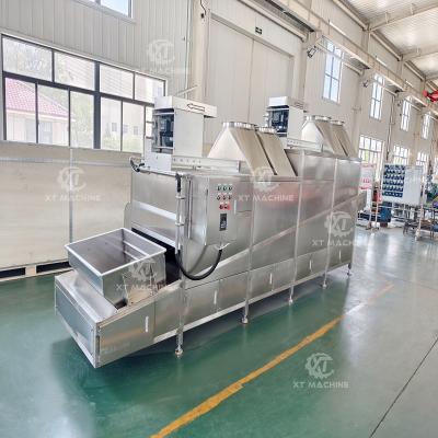 China Industrial Nut Frying Production Line Fried Nut Snack Making Machine Suitable for Food Processing Plants for sale