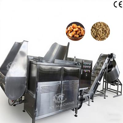 China Freidora de nueces SUS304 de 100 kg/h para procesamiento de maní y frijoles con CE en venta