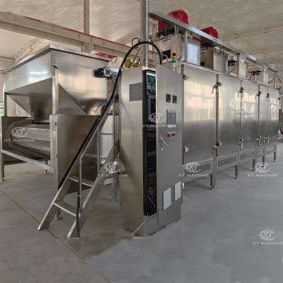 China Small Scale Nut Roasting Machine Food Grade Peanut Hazelnut Almond Baking Machine Suitable for Food Processing Plants for sale