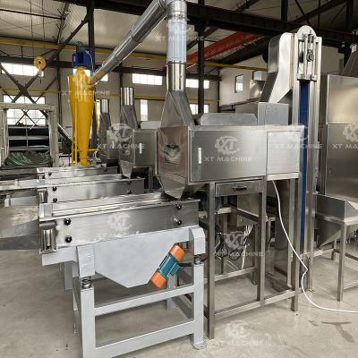 China Customizable High Accuracy Peanut Blanching And Spliting Machine Roasted Peanut Blanching Machine for sale