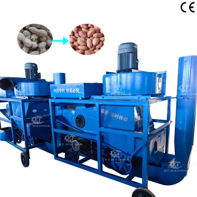 China Fully Automatic Peanut Shelling Machine with 2000kg/h-5000kg/h Capacity Groundnut Husk Removing Machine for sale