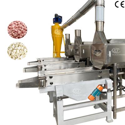 China SUS304 1000kg/h-2000kg/h Peanut Cutting and Blanching Machine for Blanched Peanut Output for sale