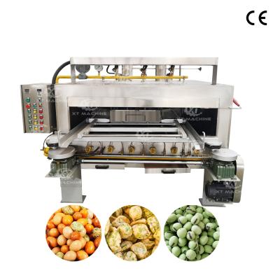 China Energy Saving Coated Peanut Roaster with 150-220°C Working Temperature and 50-120 kg/h Capacity for sale