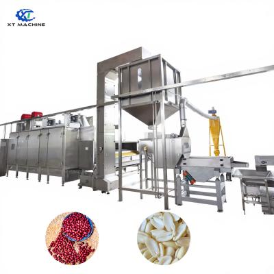 China Professional Split Peanut Blancher with 800-1000kg/h Capacity and 98-99% Peeling Rate for Efficient Peanut Processing for sale