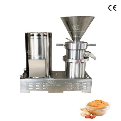 China Customizable Food Grade Peanut Butter Grinding Machine Colloid Mill with 500kg/h Capacity for Nuts Processing for sale