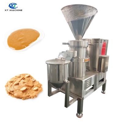 China High-Efficiency 130-500kg/h Colloid Mill Peanut Butter Grinding Machine with Compact Design for sale