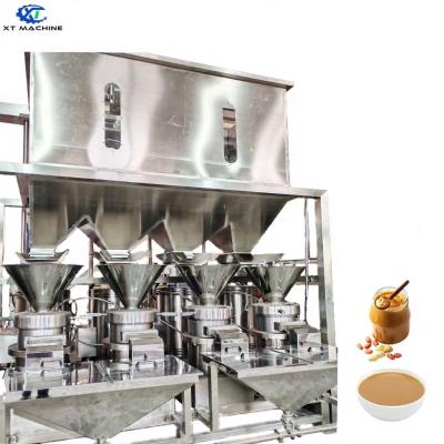 China High Efficiency Food Grade Customizable Colloid Mill Peanut Butter Grinding Machine for Nut Butter Production for sale