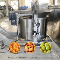 China Fully Automatic Fried Nut Snack Making Machine SS304 Frying Production Line for Nut Processing Plants for sale