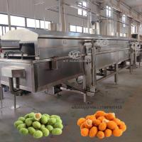 China 304 Stainless Steel Peanuts/Nuts/Broadbeans Continuous Frying Machine with Automatic Temperature Control for sale