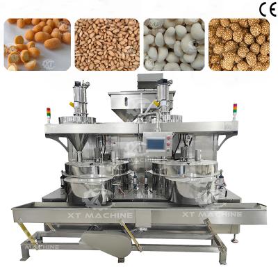 China 600-800kg/h PLC Control Peanut Cashew Nuts Coating Machine for Uniform Coating of Nut Snacks for sale