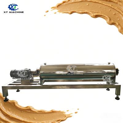 China 500kg/h 304 Stainless Steel Single Drum Cooling Machine for Peanut Butter with Compact Structure for sale