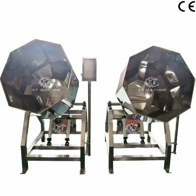 China High Efficiency Customizable Octagonal Snacks Food Seasoning Machine with Automatic Mixing for sale