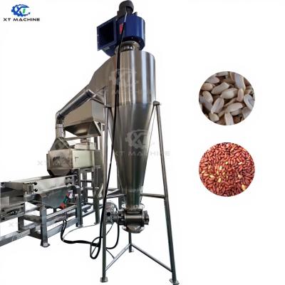 China 800-1000kg/h Capacity SUS304 Split Peanut Blancher with 98-99% Peeling Rate for Efficient Peanut Processing for sale
