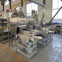 China Food Grade 304 Stainless Steel Double-Layer New Linear Vibrating Screen for Food Processing Plants for sale
