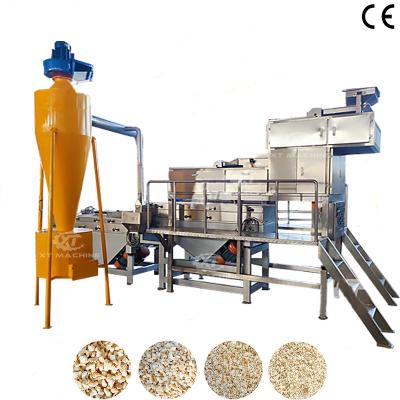 China 1000kg/h-2000kg/h Four-stage Nut Chopping and Grader with Customizable Output Peanut Dicing Machine for Nut Processing Plants for sale