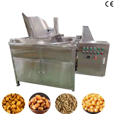 China Automatic Peanut Batch Frying Machine with SUS304 Stainless Steel and Intelligent Temperature Control for Nut Processing for sale