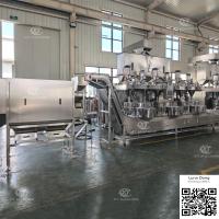 China PLC Control System High Production Efficiency Covered Peanut Making Machine and Nut Processing Machine for sale