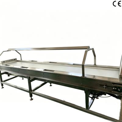 China Mobile Industrial Conveyor Belt SUS304 Food Assembly Conveyor for Nuts Processing With Customizable Capacity for sale