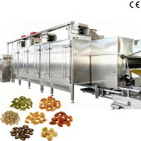 China Hot Sale Industrial Nut Roasting Machine with Adjustable Conveying Speed Baking Oven for sale