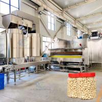 China High Output Full Automatic Blanched Peanut Production Line Multifunctional Nut Kernel Skin Removing Processing Equipment for sale