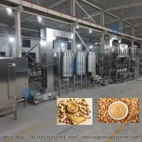 China Turnkey Peanut Butter Production Line Fully Automatic Nut Paste Making Machine for Continuous Food Processing Operation for sale