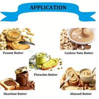 China Turnkey Peanut Butter Production Line Fully Automatic Nut Paste Making Machine for Continuous Food Processing Operation for sale