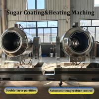 China Commercial Automatic Sugar Coating Peanut Machine Roller Roaster with 70kg/batch for sale