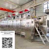 China High Output Continuous Nuts Roasting Machine Hot Air Circulation Roaster Matched With Nut Production Processing Line for sale