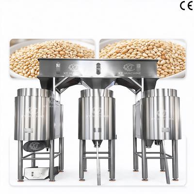 China PLC Control Air Peanut Blanching Machine Pistachio Hazelnut Peeling Machine with 500-2000kg/h Capacity for sale