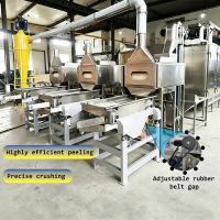 China Non-standard Customization SUS304 Split Peanut Blanching Machine Groundnut Peeling Machine for Nut Processing for sale
