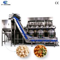 China Full Auto Nut Coating Machine Customizable Sugar Coating Pan Peanut Coating Unit SUS304 for Confectionery Processing for sale