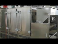 工業用500kg/h PLC制御ナッツ焙煎機