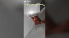 Improve peanut butter flavor and shelf‑life: remove peanut germ with a peanut splitting machine
