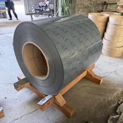 China Grey PE PVDF Color Coated Aluminum Coil Corrosion Protection for sale