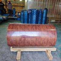 Quality Wooden Prepainted PVDF Coated Aluminum Coil For Ceiling Roof for sale