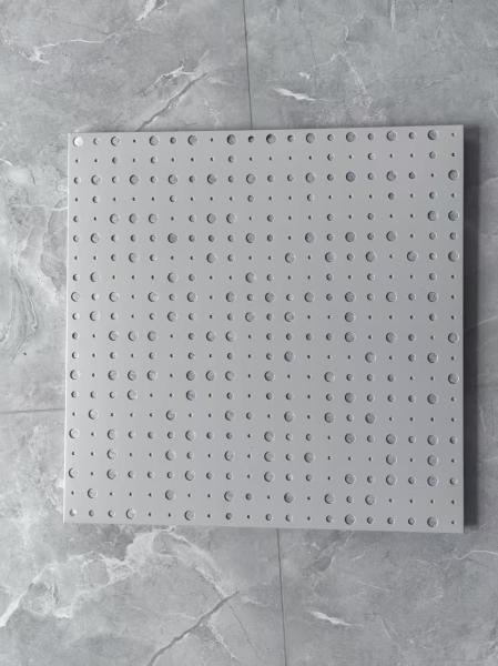 Quality Concave Convex Dot Ceiling Aluminium Perforated Panel for creative offices exhibition halls for sale