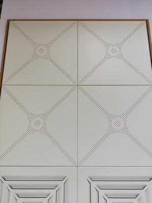 China Starburst Perforated Aluminum Ceiling Panel For Cultural And Creative Spaces High End Office Lobbies for sale