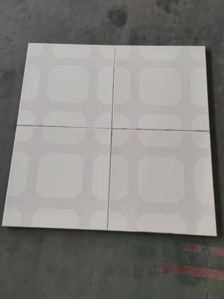Quality Rounded Square Grid Ceiling Perforated Aluminum Panel For Offices Retail Spaces for sale