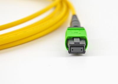 Cina 8F MPO femminile al cavo di toppa del cavo a fibre ottiche di MPO con il cavo LSZH/di G657A1 in vendita