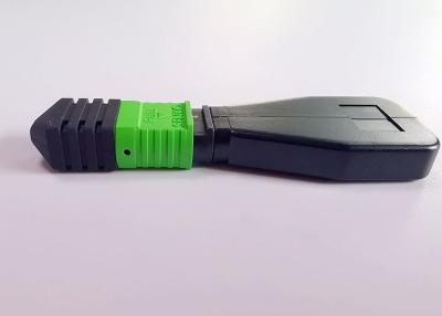 China Tipo adaptador do alojamento do laço de retorno de Mpo, conector de cabo paralelo da rede do sistema ótico à venda
