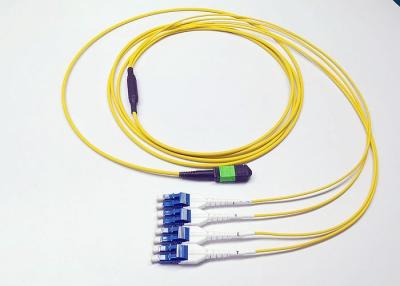 中国 ジャンパーの接続データの中心にケーブルで通信することの耐久の単一モード繊維パッチ ケーブル 販売のため