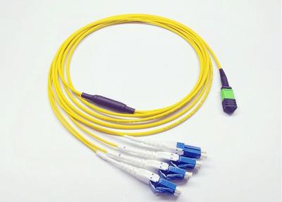 中国 ジャンパーの接続データの中心にケーブルで通信することの耐久の単一モード繊維パッチ ケーブル 販売のため