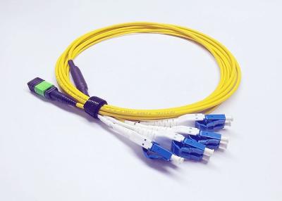 中国 ジャンパーの接続データの中心にケーブルで通信することの耐久の単一モード繊維パッチ ケーブル 販売のため
